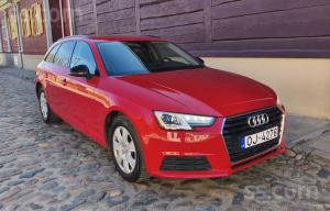 Sarkans Audi A4 2017 Jelgava, ar dzinēja tilpumu 2.00 L un nobraukumu 0 tūkst. km par 10990 €, foto 5 vietnē AUTOMOTO.COM.LV