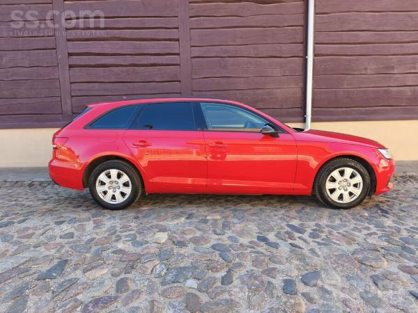 Red Audi A4 2017 in Jelgava, with an engine capacity of 2.00 L and mileage of 0 thousand km for 10990 €, photo 8 on AUTOMOTO.COM.LV