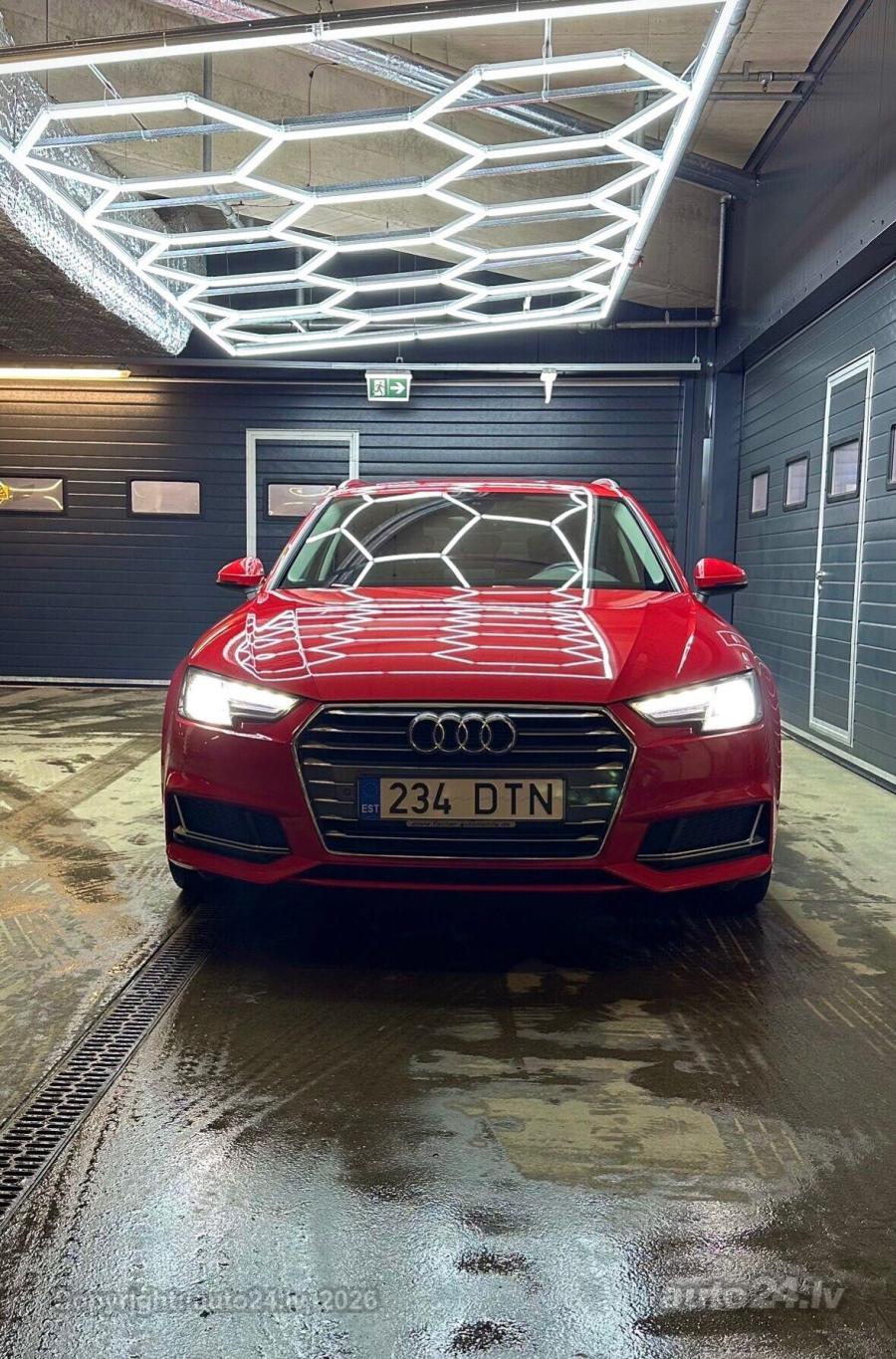 Sarkans Audi A4 2019 Tallina, ar dzinēja tilpumu 2.00 L un nobraukumu 293 tūkst. km par 14500 €, foto 5 vietnē AUTOMOTO.COM.LV