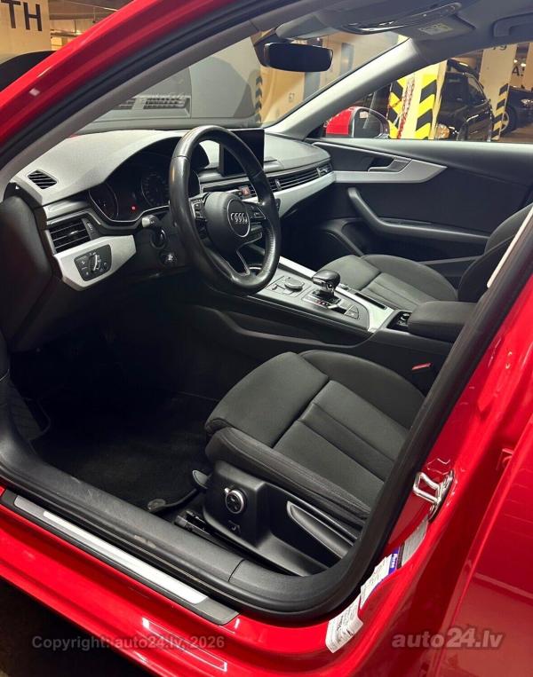 Red Audi A4 2019 in Tallinn, with an engine capacity of 2.00 L and mileage of 293 thousand km for 14500 €, photo 7 on AUTOMOTO.COM.LV