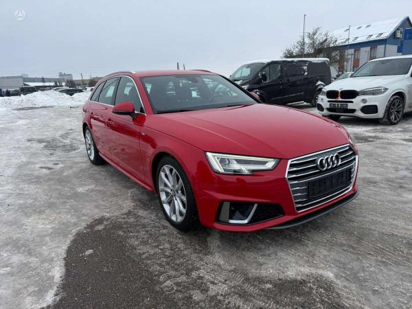 Sarkans Audi A4 2019 Klaipėda, ar dzinēja tilpumu 1.97 L un nobraukumu 350 tūkst. km par 13999 €, foto 1 vietnē AUTOMOTO.COM.LV