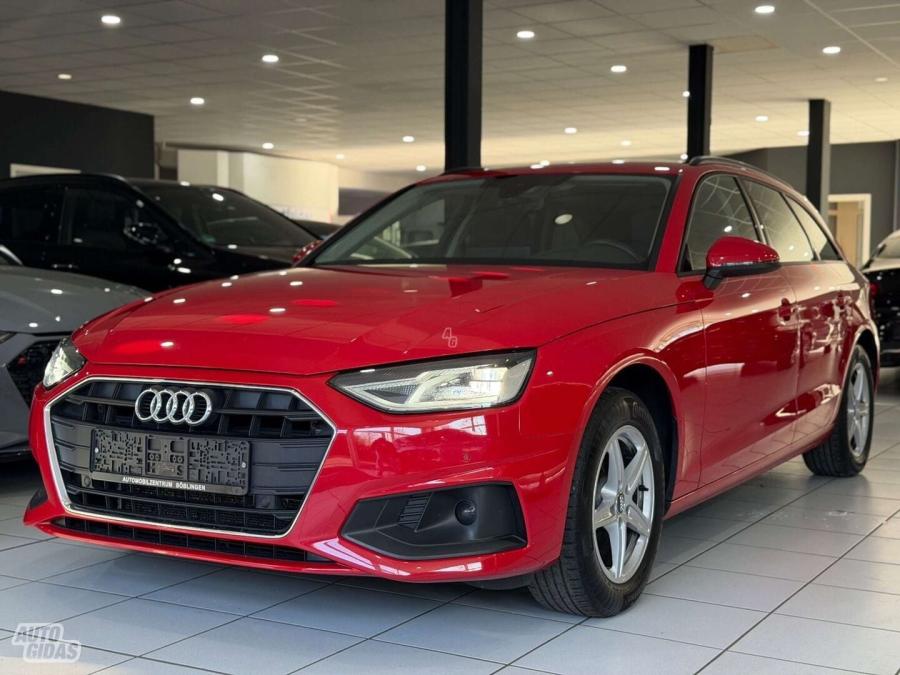 Red Audi A4 2020 in Kaunas, with an engine capacity of 2.00 L and mileage of 100 thousand km for 22735 €, photo 2 on AUTOMOTO.COM.LV