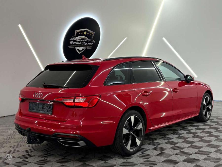 Red Audi A4 2020 in Marijampole, with an engine capacity of 1.97 L and mileage of 240 thousand km for 16450 €, photo 27 on AUTOMOTO.COM.LV