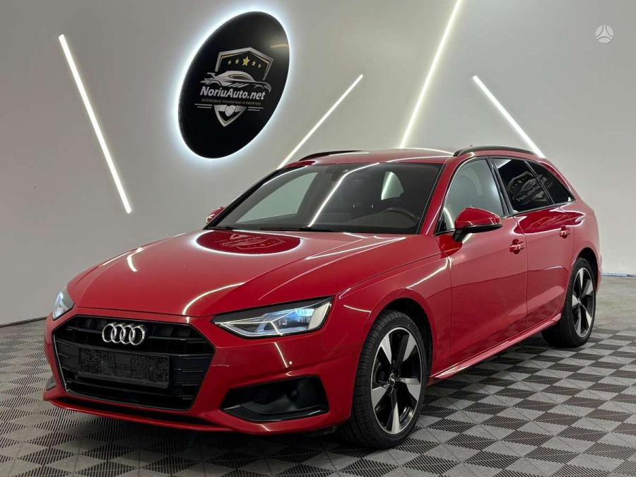 Red Audi A4 2020 in Marijampole, with an engine capacity of 1.97 L and mileage of 240 thousand km for 16450 €, photo 30 on AUTOMOTO.COM.LV