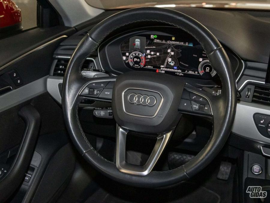 Sarkans Audi A4 2022 Kauņa, ar dzinēja tilpumu 2.00 L un nobraukumu 72 tūkst. km par 33051 €, foto 14 vietnē AUTOMOTO.COM.LV