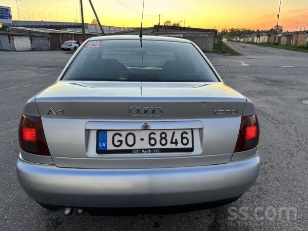 Audi A4 1996 in Daugavpils, with an engine capacity of 1.90 L and mileage of 0 thousand km for 1350 €, photo 4 on AUTOMOTO.COM.LV