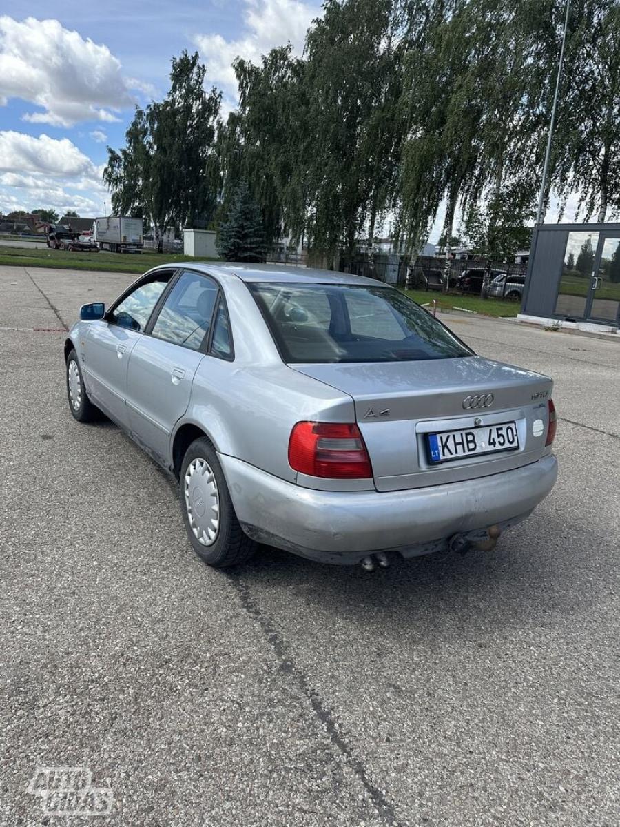 Audi A4 1996 in Vilkaviskis, with an engine capacity of 1.90 L and mileage of 280 thousand km for 1000 €, photo 7 on AUTOMOTO.COM.LV