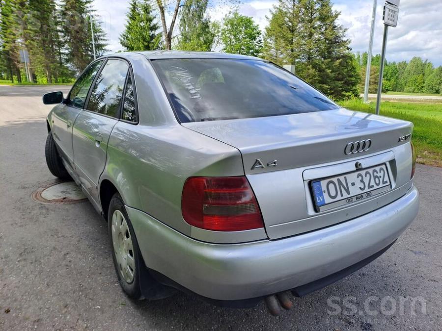 Audi A4 1997 Alūksne, ar dzinēja tilpumu 1.90 L un nobraukumu 455 tūkst. km par 980 €, foto 1 vietnē AUTOMOTO.COM.LV
