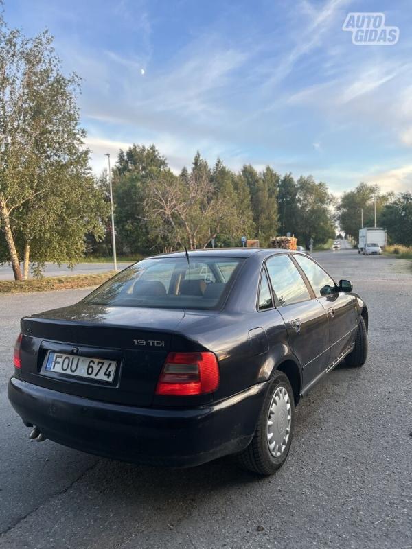 Audi A4 1997 in Klaipeda, with an engine capacity of 1.90 L and mileage of 280 thousand km for 850 €, photo 4 on AUTOMOTO.COM.LV