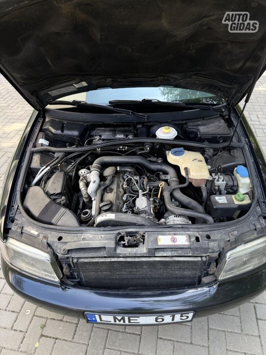 Audi A4 1998 in Vilnius, with an engine capacity of 1.90 L and mileage of 410 thousand km for 900 €, photo 14 on AUTOMOTO.COM.LV