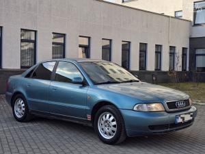 Audi A4 1999 Viļņa, ar dzinēja tilpumu 1.60 L un nobraukumu 369 tūkst. km par 620 €, foto  vietnē AUTOMOTO.COM.LV