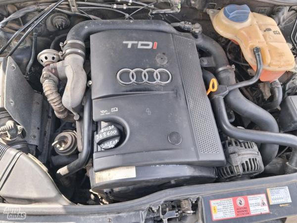 Audi A4 1999 Viļņa, ar dzinēja tilpumu 1.90 L un nobraukumu 377 tūkst. km par 1250 €, foto 7 vietnē AUTOMOTO.COM.LV