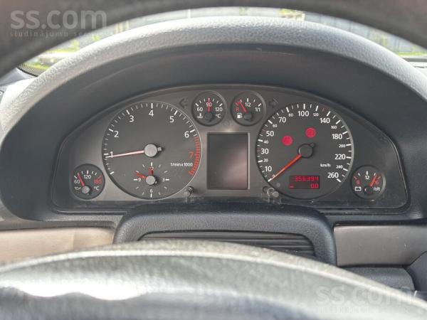 Audi A4 1999 in Riga, with an engine capacity of 1.80 L and mileage of 357 thousand km for 1500 €, photo 8 on AUTOMOTO.COM.LV