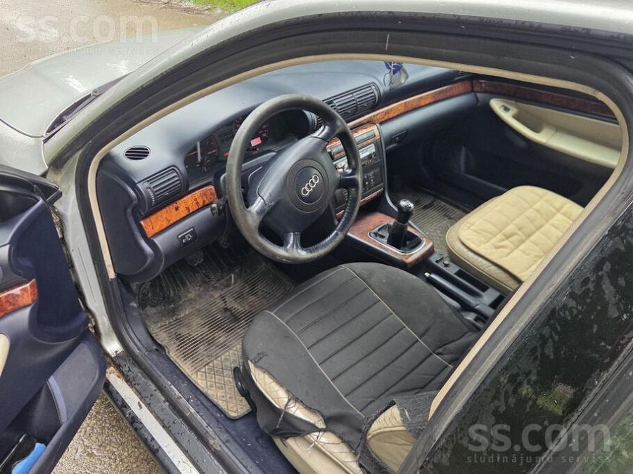 Audi A4 1999 in Rezekne, with an engine capacity of 1.90 L and mileage of 0 thousand km for 990 €, photo 6 on AUTOMOTO.COM.LV