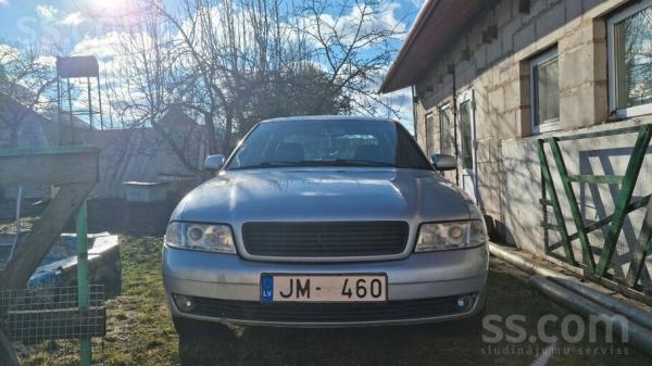 Audi A4 1999 in Daugavpils, with an engine capacity of 1.90 L and mileage of 388 thousand km for 1500 €, photo 1 on AUTOMOTO.COM.LV