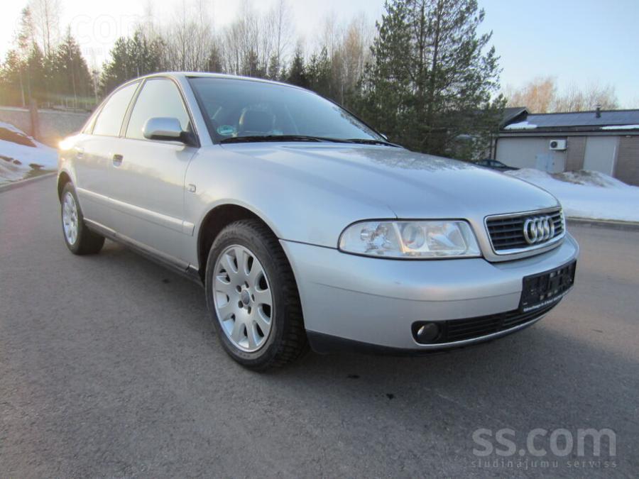 Audi A4 1999 Jūrmala, ar dzinēja tilpumu 1.60 L un nobraukumu 216 tūkst. km par 2000 €, foto 4 vietnē AUTOMOTO.COM.LV