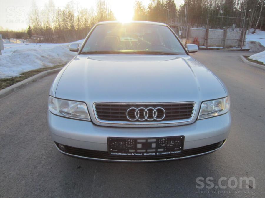 Audi A4 1999 Jūrmala, ar dzinēja tilpumu 1.60 L un nobraukumu 216 tūkst. km par 2000 €, foto 5 vietnē AUTOMOTO.COM.LV