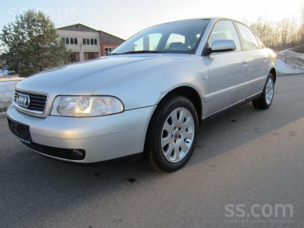 Audi A4 1999 in Jurmala, with an engine capacity of 1.60 L and mileage of 216 thousand km for 2000 €, photo 5 on AUTOMOTO.COM.LV