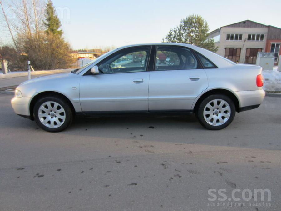 Audi A4 1999 Jūrmala, ar dzinēja tilpumu 1.60 L un nobraukumu 216 tūkst. km par 2000 €, foto 7 vietnē AUTOMOTO.COM.LV
