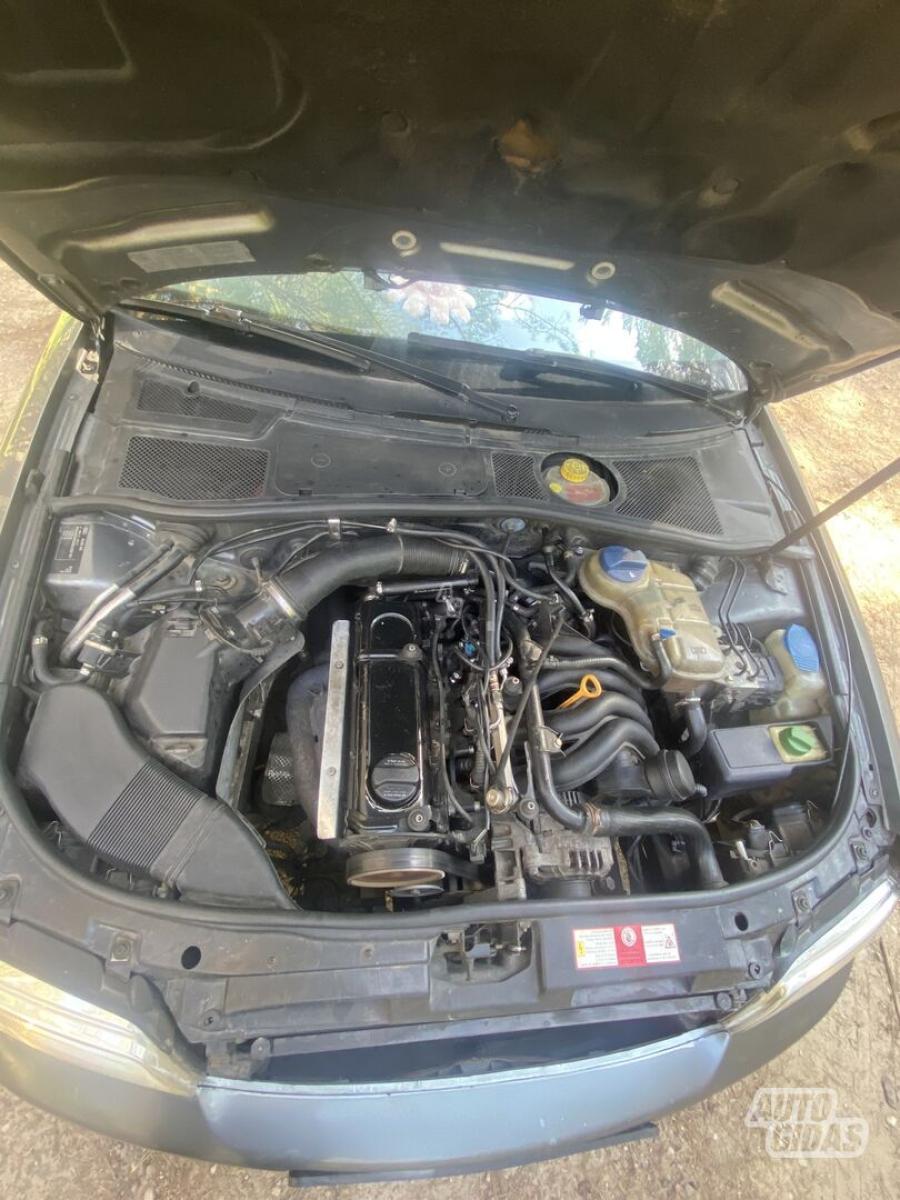 Audi A4 1999 in Vilnius, with an engine capacity of 1.60 L and mileage of 376 thousand km for 550 €, photo 10 on AUTOMOTO.COM.LV