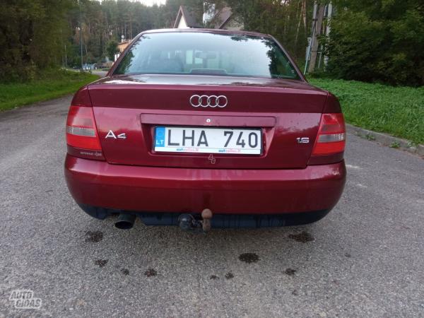 Audi A4 1999 Viļņa vietnē Audi A4 1999 Viļņa, ar dzinēja tilpumu 1.60 L un nobraukumu 204 tūkst. km par 1190 €, foto 6 vietnē AUTOMOTO.COM.LV