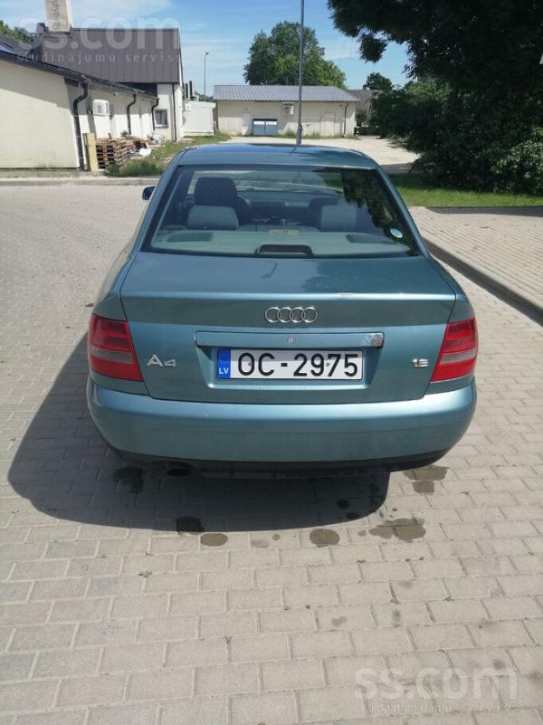 Audi A4 2000 Ludza, ar dzinēja tilpumu 1.80 L un nobraukumu 281 tūkst. km par 1350 €, foto 6 vietnē AUTOMOTO.COM.LV