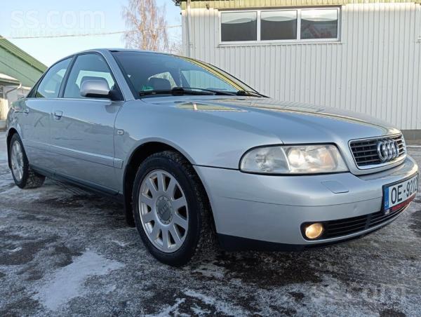 Audi A4 2000 Jelgava, ar dzinēja tilpumu 2.50 L un nobraukumu 389 tūkst. km par 4000 €, foto 1 vietnē AUTOMOTO.COM.LV