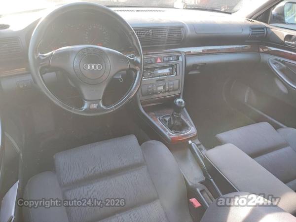 Audi A4 2000 in Tartu, with an engine capacity of 2.50 L and mileage of 0 thousand km for 999 €, photo 8 on AUTOMOTO.COM.LV