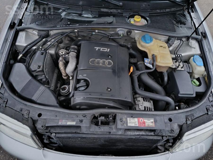 Audi A4 2001 in Jekabpils, with an engine capacity of 1.90 L and mileage of 325 thousand km for 2500 €, photo 8 on AUTOMOTO.COM.LV