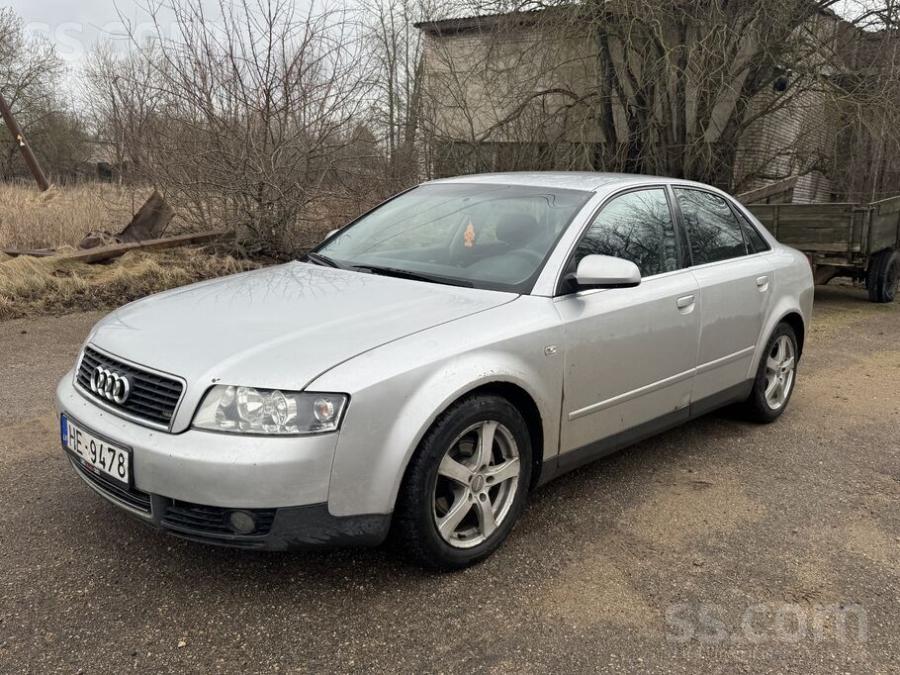 Audi A4 2001 Kuldīga, ar dzinēja tilpumu 1.80 L un nobraukumu 363 tūkst. km par 850 €, foto 2 vietnē AUTOMOTO.COM.LV
