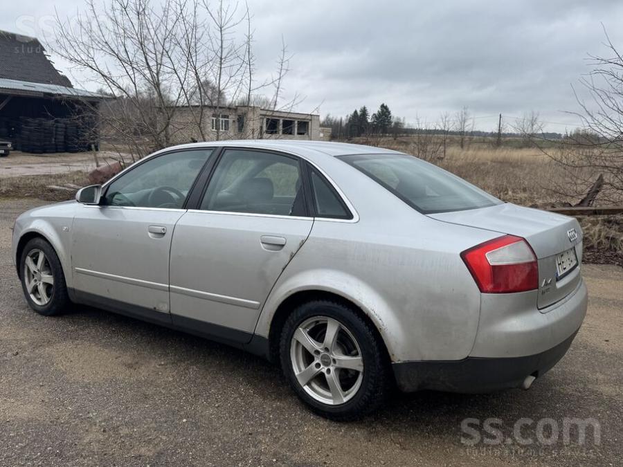 Audi A4 2001 Kuldīga, ar dzinēja tilpumu 1.80 L un nobraukumu 363 tūkst. km par 850 €, foto 4 vietnē AUTOMOTO.COM.LV