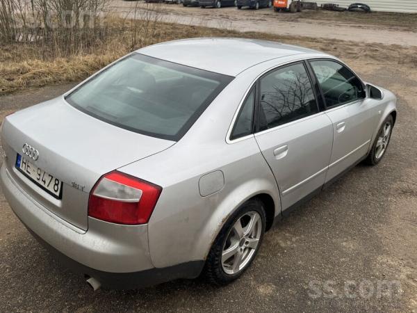 Audi A4 2001 Kuldīga, ar dzinēja tilpumu 1.80 L un nobraukumu 363 tūkst. km par 850 €, foto 5 vietnē AUTOMOTO.COM.LV
