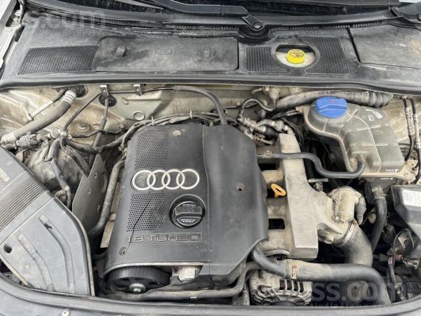 Audi A4 2001 Kuldīga, ar dzinēja tilpumu 1.80 L un nobraukumu 363 tūkst. km par 850 €, foto 9 vietnē AUTOMOTO.COM.LV
