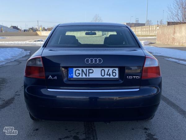 Audi A4 2001 Mažeikiai, ar dzinēja tilpumu 1.90 L un nobraukumu 260 tūkst. km par 1450 €, foto 6 vietnē AUTOMOTO.COM.LV