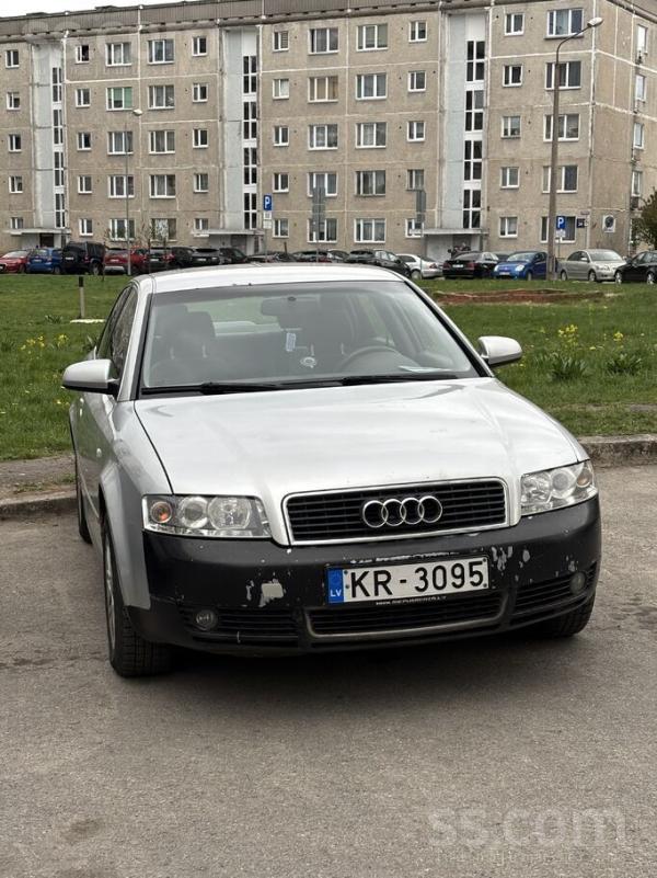 Audi A4 2001 Rīga, ar dzinēja tilpumu 2.00 L un nobraukumu 289 tūkst. km par 1200 €, foto 1 vietnē AUTOMOTO.COM.LV