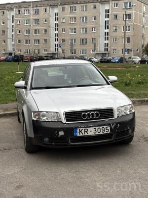 Audi A4 2001 in Riga, with an engine capacity of 2.00 L and mileage of 289 thousand km for 1200 €, photo  on AUTOMOTO.COM.LV