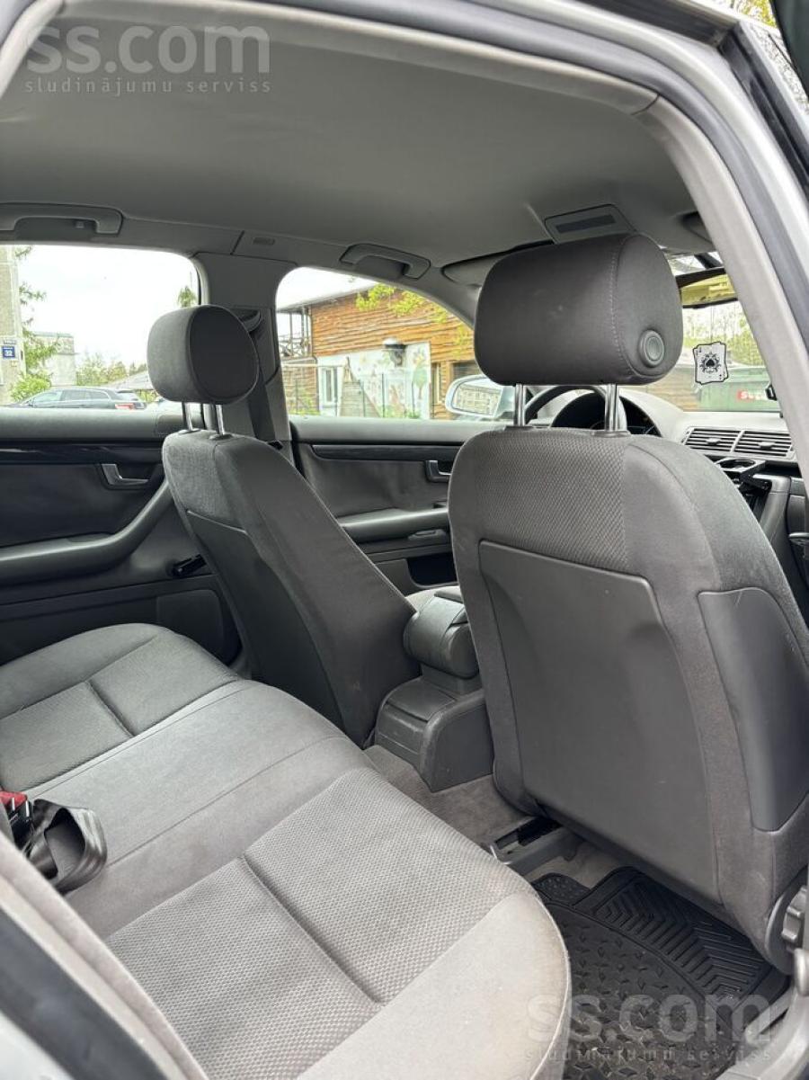Audi A4 2001 in Riga, with an engine capacity of 2.00 L and mileage of 289 thousand km for 1200 €, photo 8 on AUTOMOTO.COM.LV
