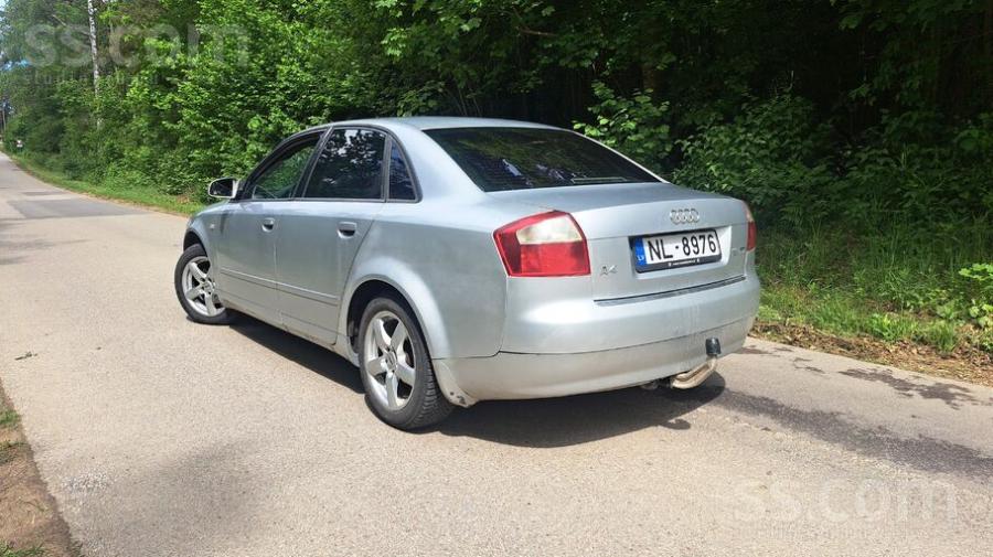 Audi A4 2001 in Liepaja, with an engine capacity of 1.90 L and mileage of 435 thousand km for 1300 €, photo 6 on AUTOMOTO.COM.LV