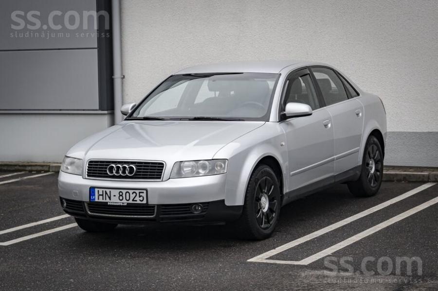 Audi A4 2001 in Riga, with an engine capacity of 1.90 L and mileage of 0 thousand km for 2595 €, photo 1 on AUTOMOTO.COM.LV