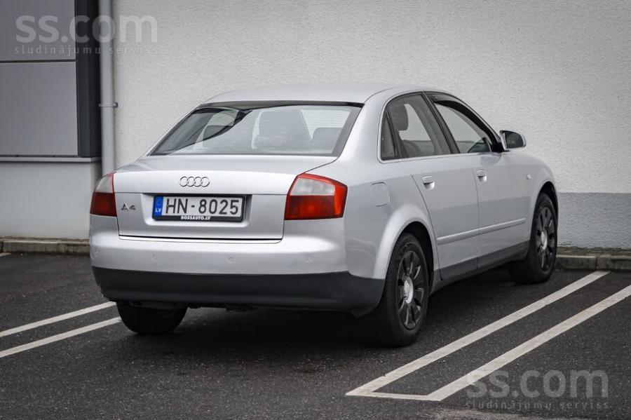 Audi A4 2001 in Riga, with an engine capacity of 1.90 L and mileage of 0 thousand km for 2595 €, photo 5 on AUTOMOTO.COM.LV