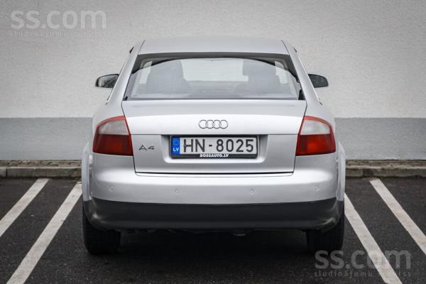 Audi A4 2001 in Riga, with an engine capacity of 1.90 L and mileage of 0 thousand km for 2595 €, photo 5 on AUTOMOTO.COM.LV