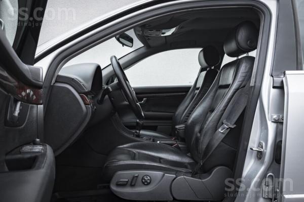 Audi A4 2001 in Riga, with an engine capacity of 1.90 L and mileage of 0 thousand km for 2595 €, photo 8 on AUTOMOTO.COM.LV