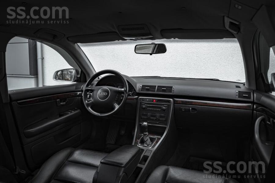 Audi A4 2001 in Riga, with an engine capacity of 1.90 L and mileage of 0 thousand km for 2595 €, photo 14 on AUTOMOTO.COM.LV