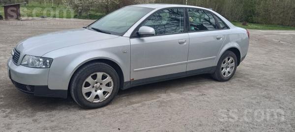 Audi A4 2001 in Riga, with an engine capacity of 2.00 L and mileage of 335 thousand km for 1000 €, photo 1 on AUTOMOTO.COM.LV