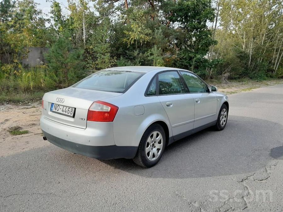 Audi A4 2001 in Riga, with an engine capacity of 2.00 L and mileage of 278 thousand km for 1000 €, photo 3 on AUTOMOTO.COM.LV