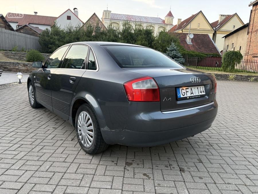 Audi A4 2001 Viļņa, ar dzinēja tilpumu 1.90 L un nobraukumu 339 tūkst. km par 1300 €, foto 9 vietnē AUTOMOTO.COM.LV