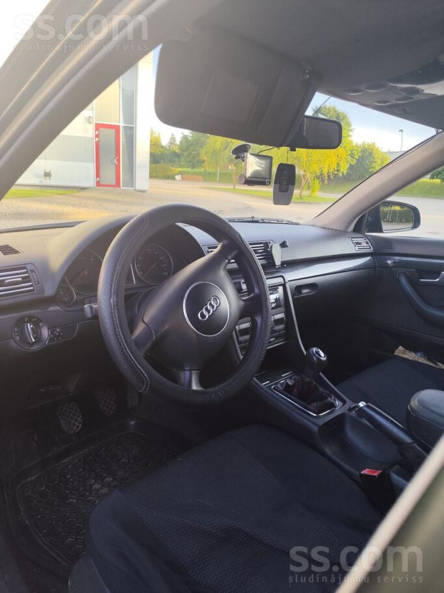 Audi A4 2001 Dobele, ar dzinēja tilpumu 1.90 L un nobraukumu 370 tūkst. km par 960 €, foto 8 vietnē AUTOMOTO.COM.LV