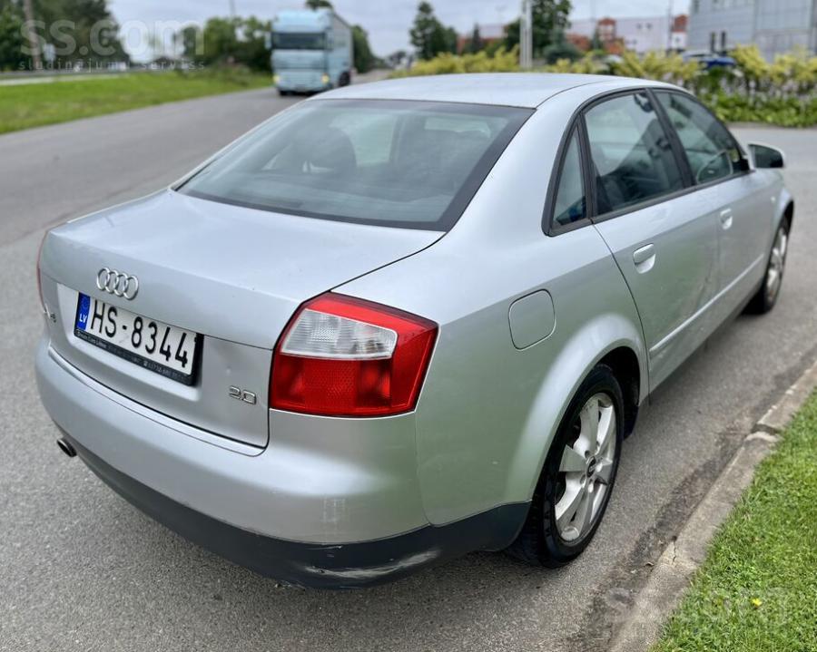 Audi A4 2002 in Riga, with an engine capacity of 2.00 L and mileage of 0 thousand km for 1590 €, photo 5 on AUTOMOTO.COM.LV