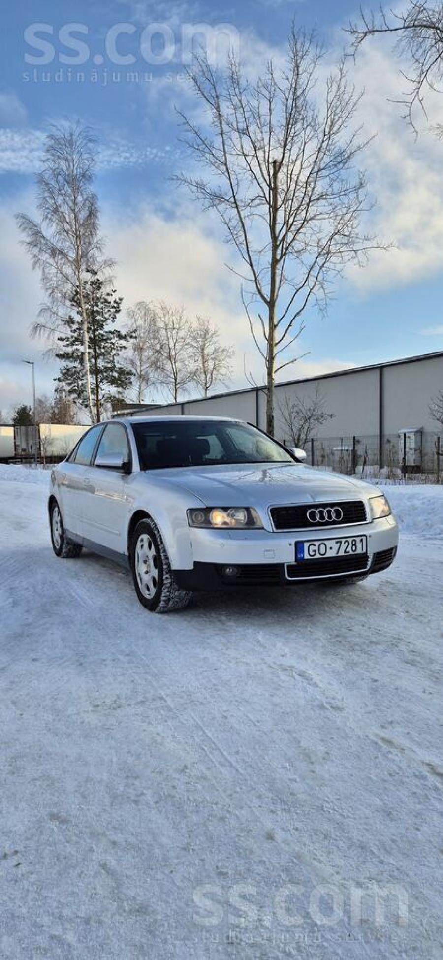 Audi A4 2002 in Jekabpils, with an engine capacity of 2.50 L and mileage of 343 thousand km for 1600 €, photo 1 on AUTOMOTO.COM.LV