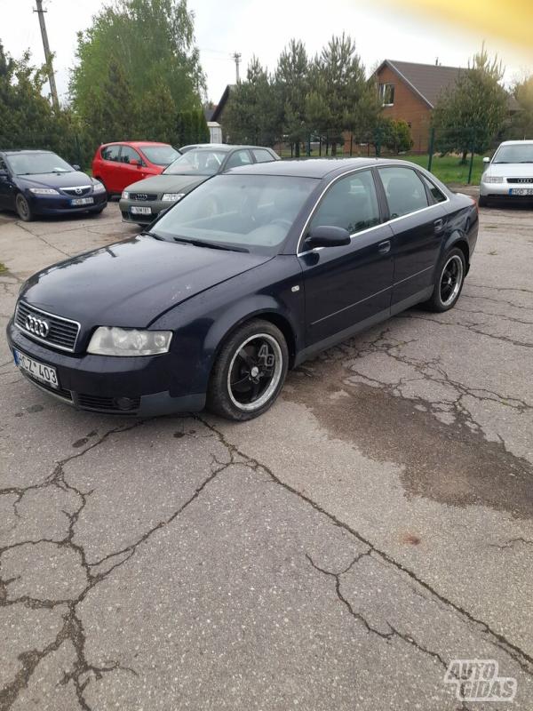 Audi A4 2002 Joniškis, ar dzinēja tilpumu 1.90 L un nobraukumu 320 tūkst. km par 820 €, foto 1 vietnē AUTOMOTO.COM.LV